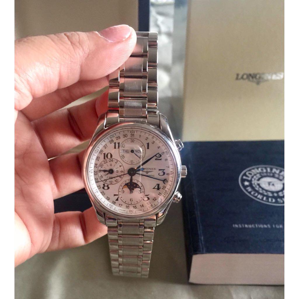 Longines Master Collection Complete Calendar, Women's Fashion, Watches ...