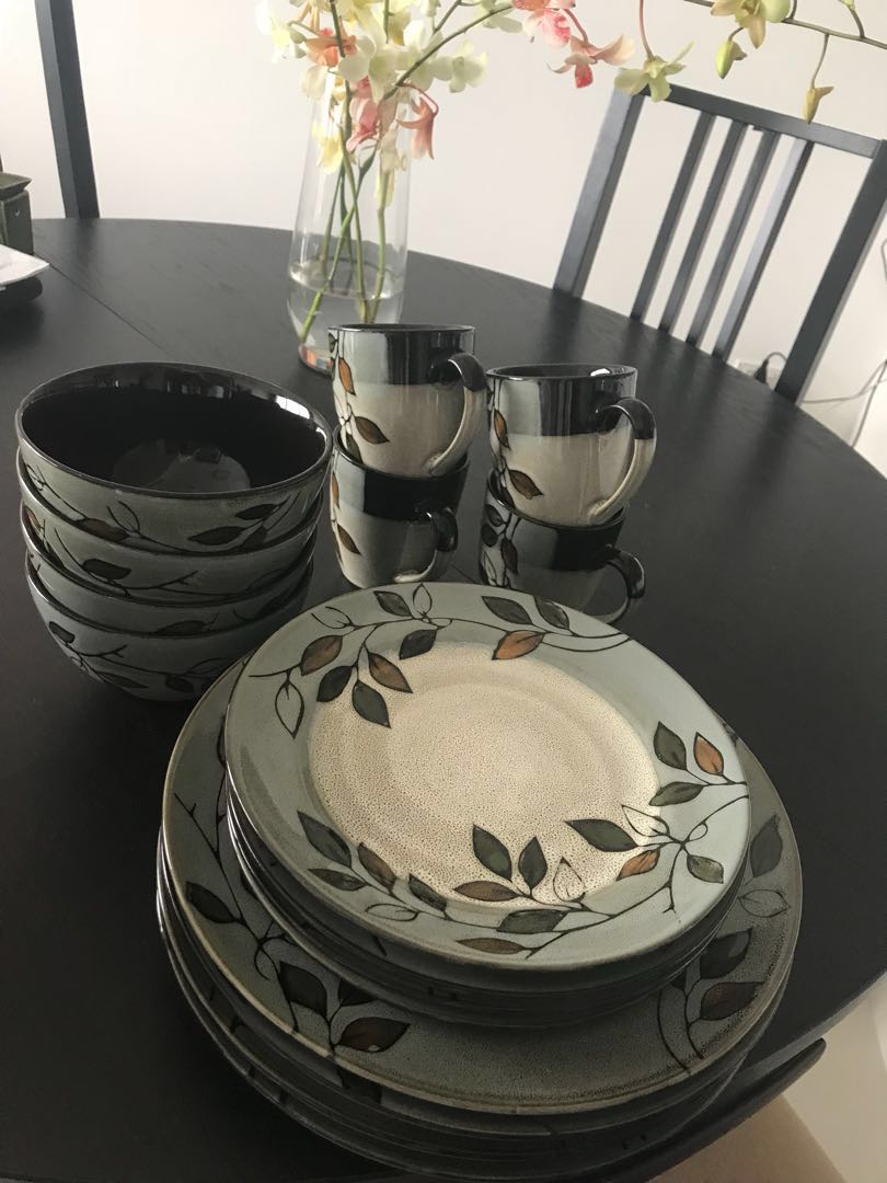 Mikasa Dining Set, Furniture & Home Living, Kitchenware & Tableware ...