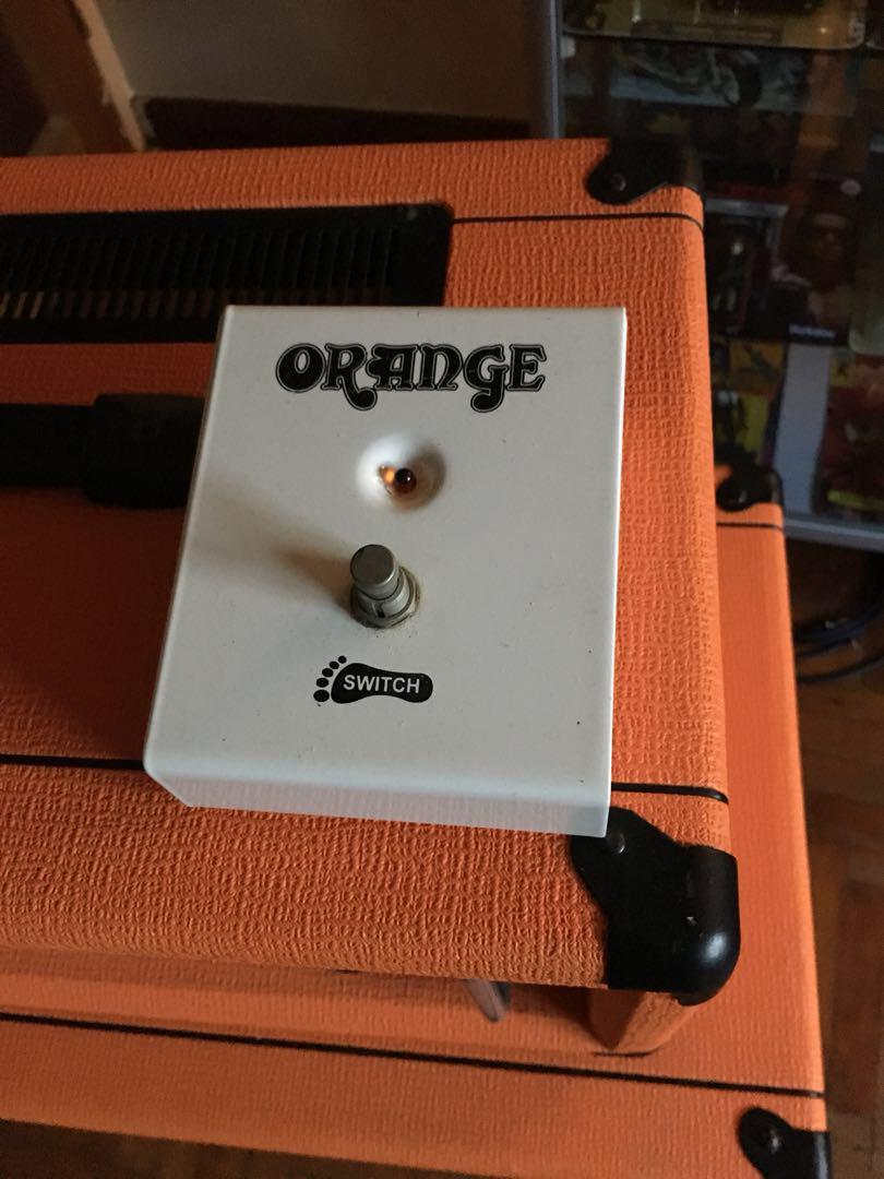 Orange rockerverb 50 and 4x12 Orange cabinet, Hobbies & Toys, Music ...
