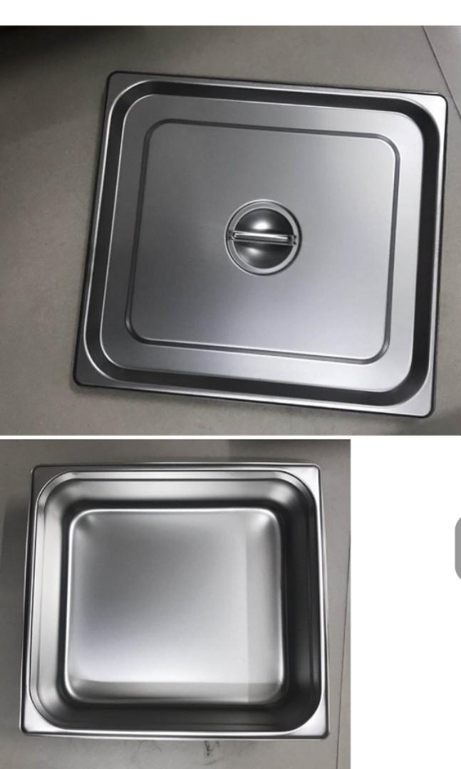food tray 304 stainless steel, Furniture & Home Living, Kitchenware ...