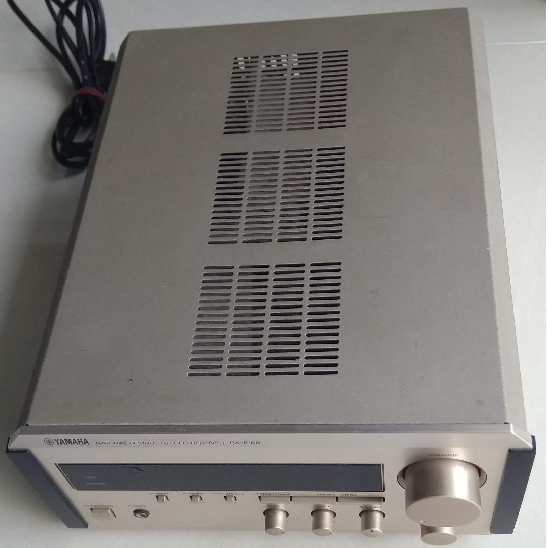 Yamaha RX-E100 Receiver Amplifier, Audio, Soundbars, Speakers ...