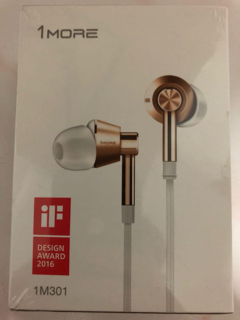 1more in-ear piston headphones, Audio, Headphones & Headsets on Carousell