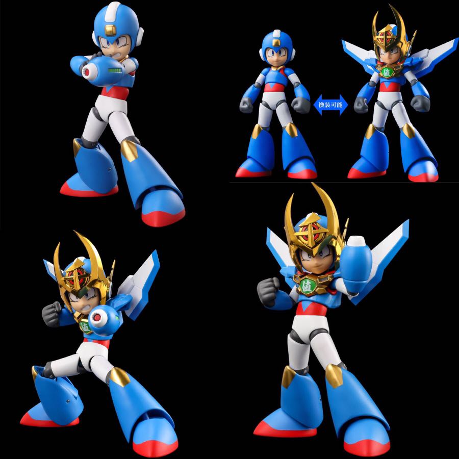4 Inch Nel Mega Man 30th Anniversary x Sentinel 10th Anniversary ...