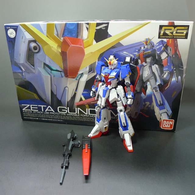 Assembled Bandai RG Real Grade 1:144 Zeta Gundam model kit, Everything ...