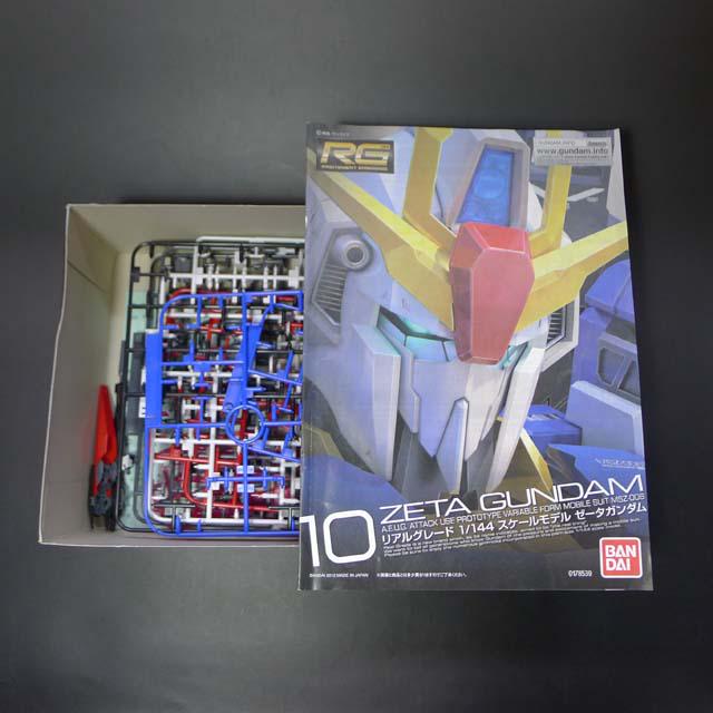 Assembled Bandai RG Real Grade 1:144 Zeta Gundam model kit, Everything ...
