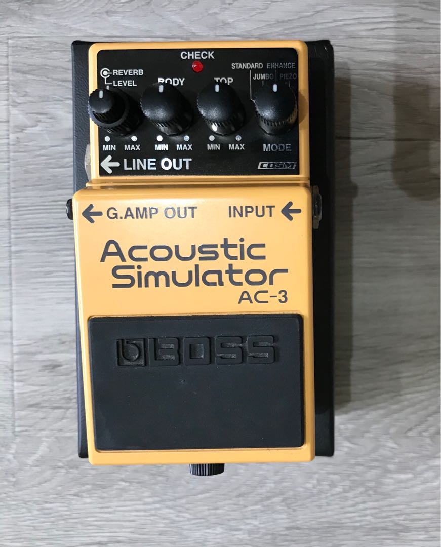 Boss AC3 Acoustic Simulator, Hobbies & Toys, Music & Media, Music ...