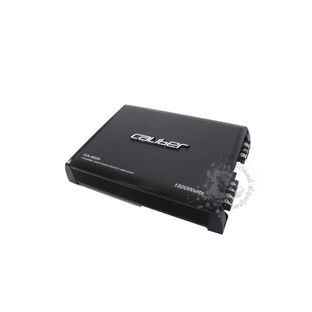 CALIBER (CA-6620) 2 CHANNELS AMPLIFIER, Auto Accessories on Carousell
