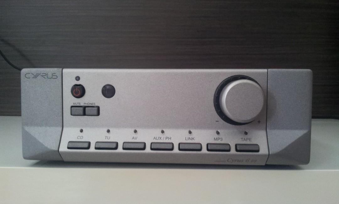 Cyrus 6vs Integrated amp, Audio, Other Audio Equipment on Carousell
