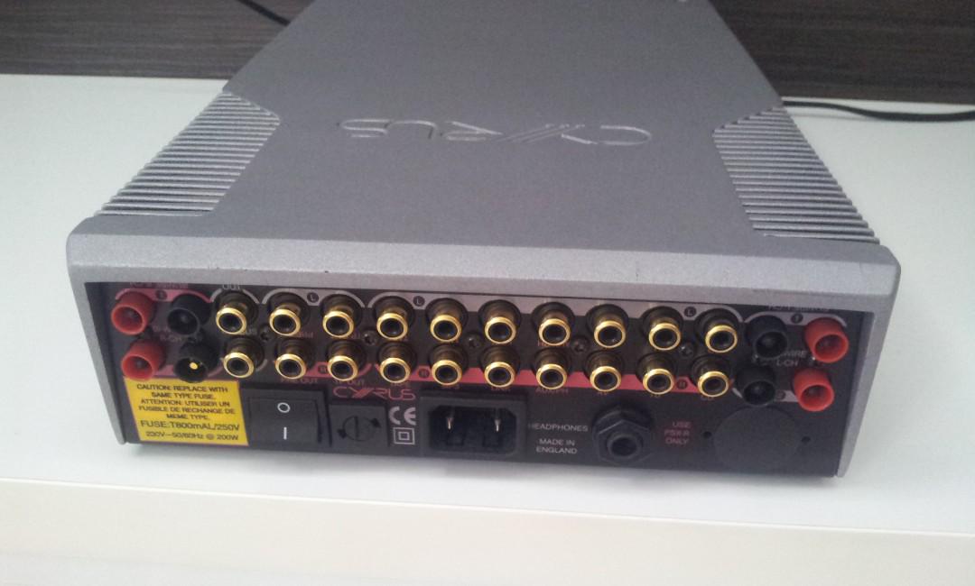 Cyrus 6vs Integrated amp, Audio, Other Audio Equipment on Carousell