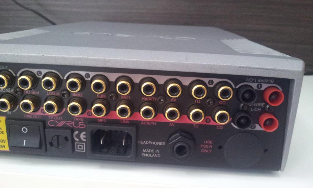 Cyrus 6vs Integrated amp, Audio, Other Audio Equipment on Carousell