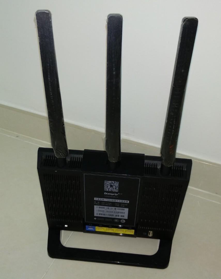 Domywifi DW33D AC1750M Wireless Giga bit Router, 電腦＆科技, 電腦周邊及配件, Wifi及 ...