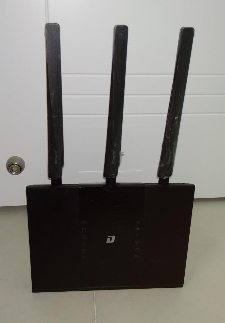 Domywifi DW33D AC1750M Wireless Giga bit Router, 電腦＆科技, 電腦周邊及配件, Wifi及 ...