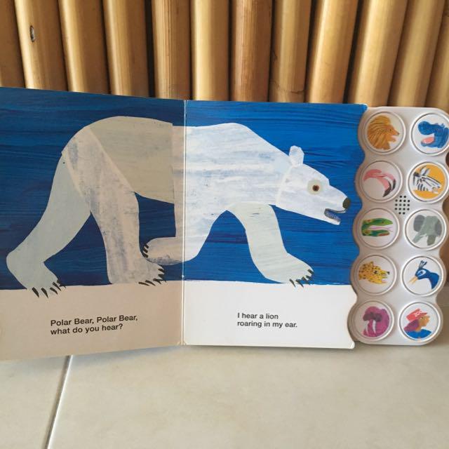Eric Carle Polar Bear, Polar Bear, What Do You Hear?, Hobbies & Toys ...
