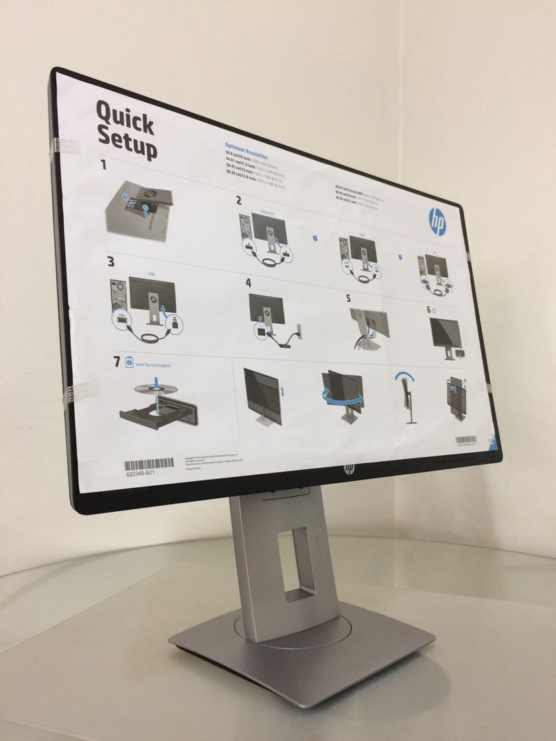 HP EliteDisplay 23” IPS Monitor, Computers & Tech, Parts & Accessories ...