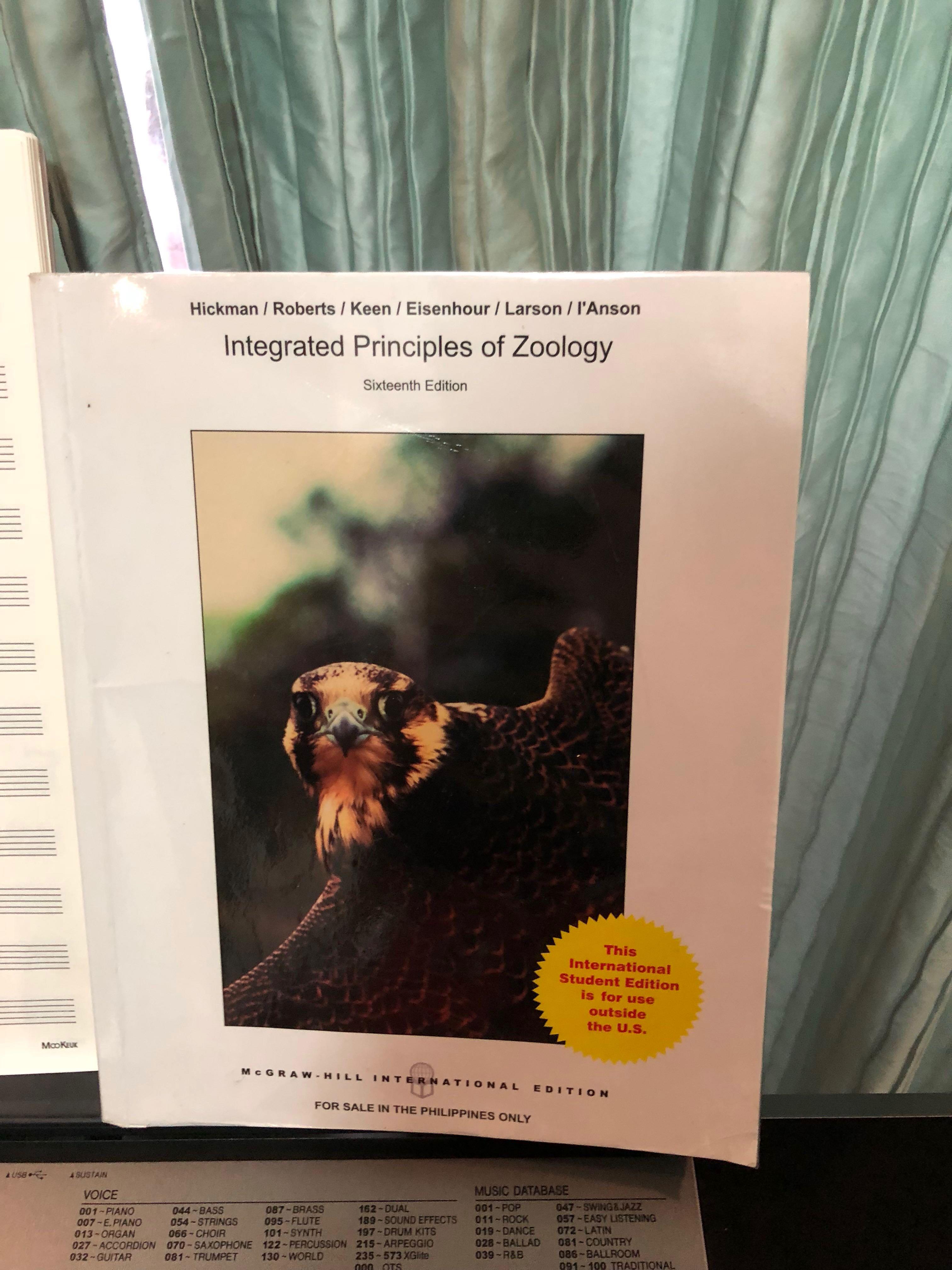 Integrated Principles Of Zoology