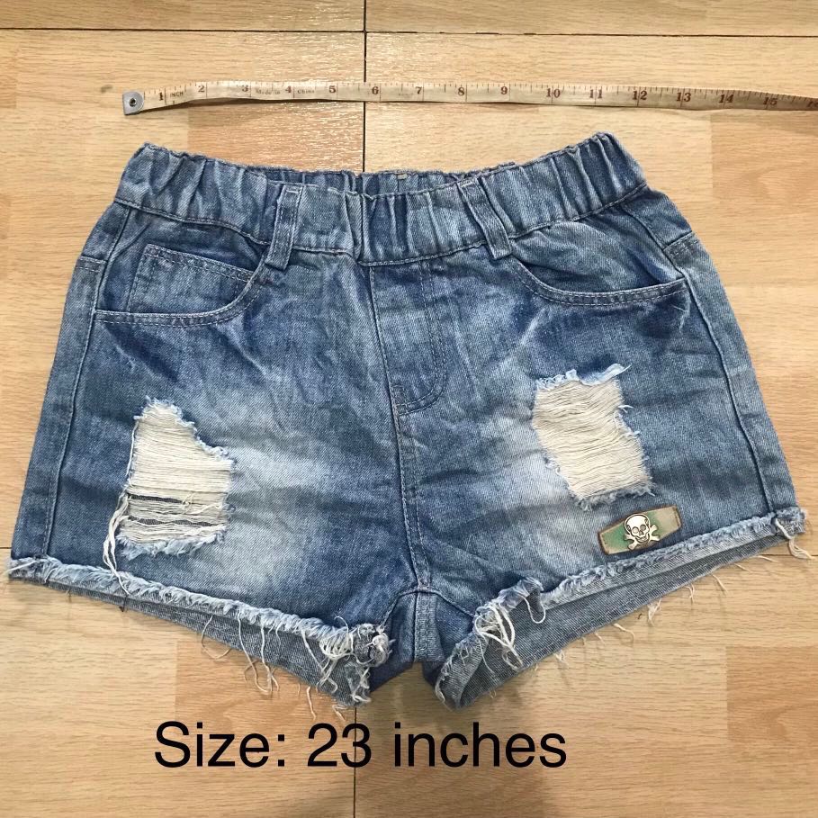 Maong Short, Babies & Kids, Babies & Kids Fashion on Carousell