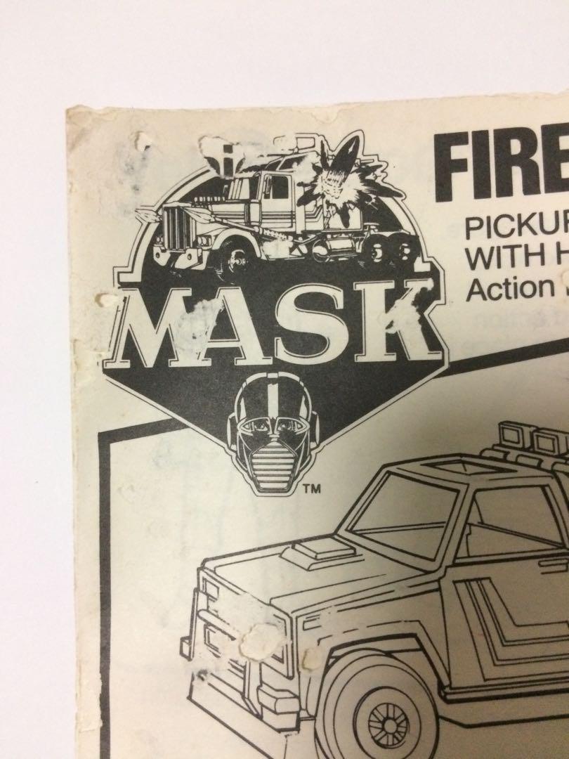 M.A.S.K Firecracker Manual Instruction, Hobbies & Toys, Toys & Games on ...