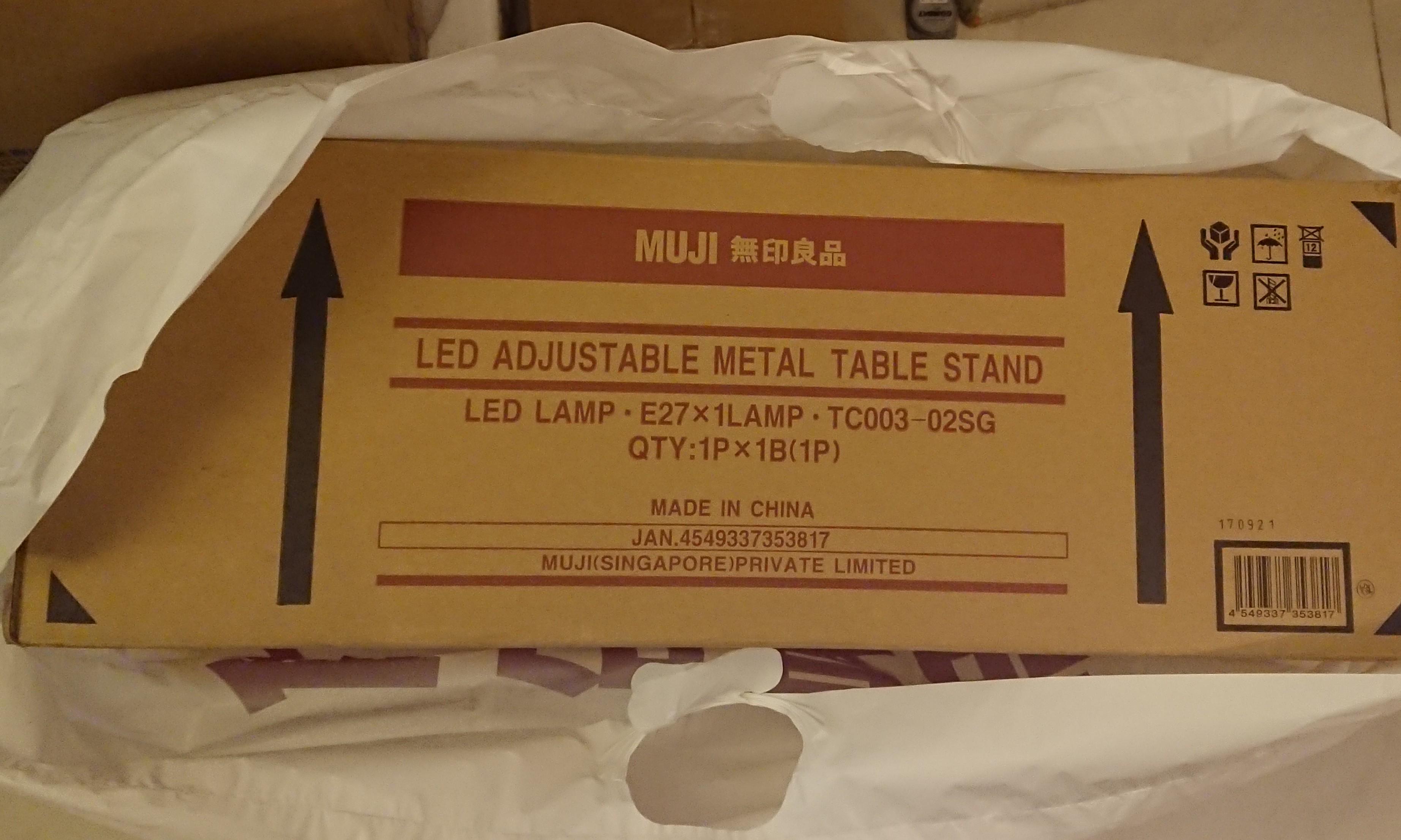 New Muji Desk Lamp, Furniture & Home Living, Furniture, Tables & Sets ...