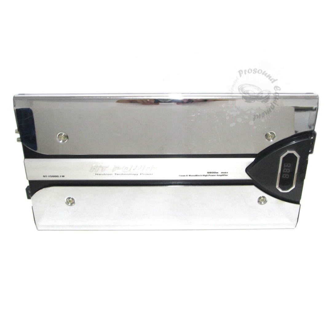 NT POWER (NT-15000.1W) CLASS D MONOBLOCK HIGH POWER AMPLIFIER 9800WATTS ...