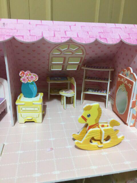 Paper Foam Doll House, Hobbies & Toys, Toys & Games on Carousell