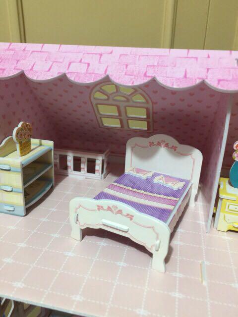 Paper Foam Doll House, Hobbies & Toys, Toys & Games on Carousell