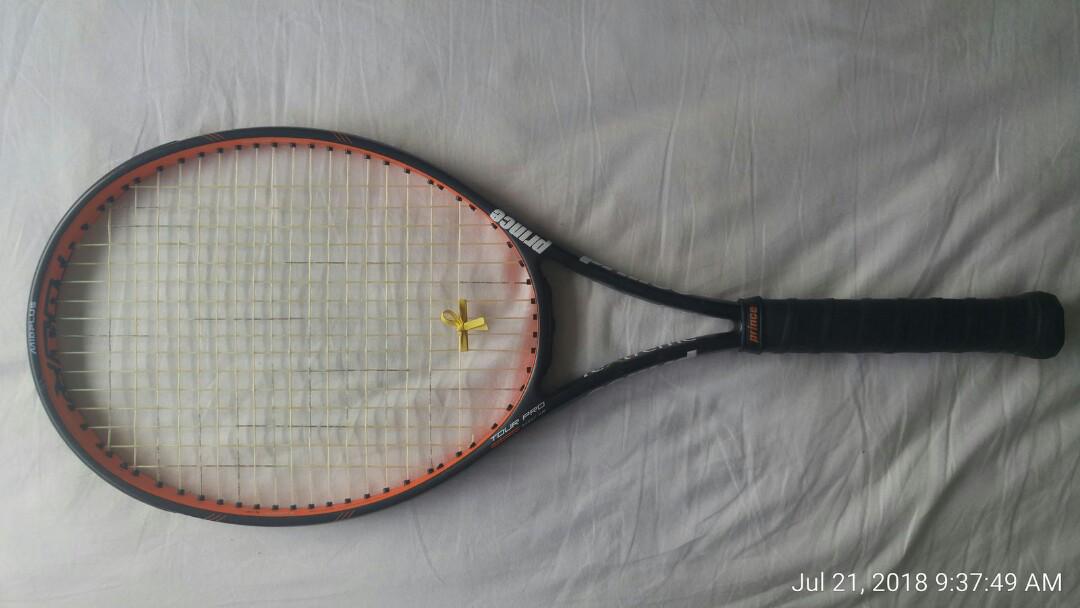 Tennis Racquet - Prince Textreme Tour Pro 100T XR, Sports Equipment ...