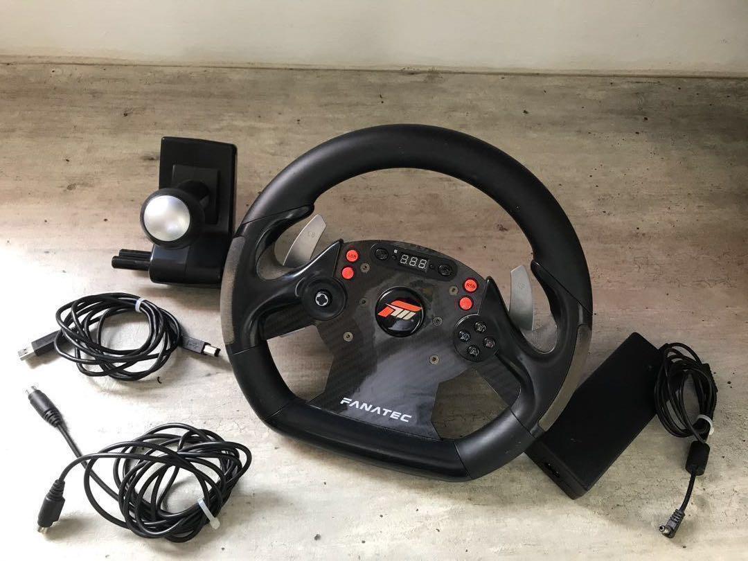Selling really cheap! Used - FANATEC CSR WHEEL & WHEEL BASE - XBOX360 ...