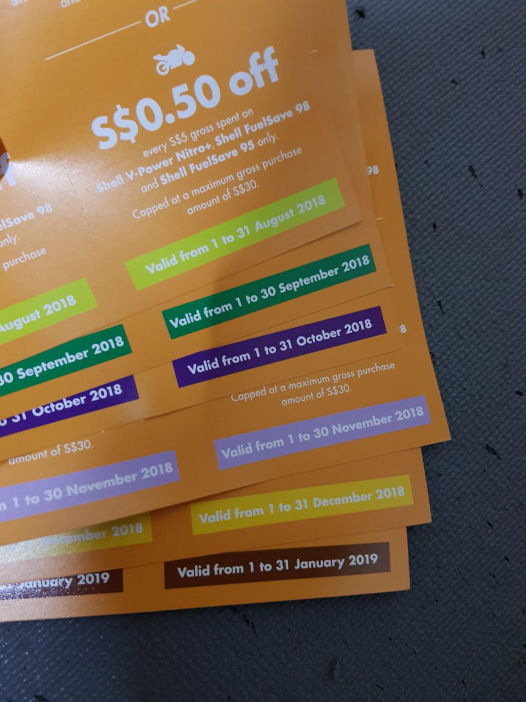 Shell Escape Card Voucher, Tickets & Vouchers, Local Attractions ...