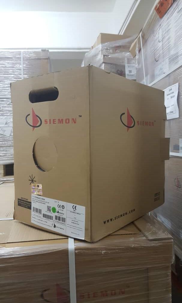 Siemon UTP Cat6 cable 23AWG LSZH, Computers & Tech, Parts & Accessories ...
