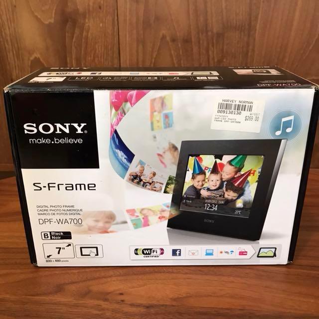 Sony S-Frame (Digital Photo Frame), Furniture & Home Living, Home Decor ...