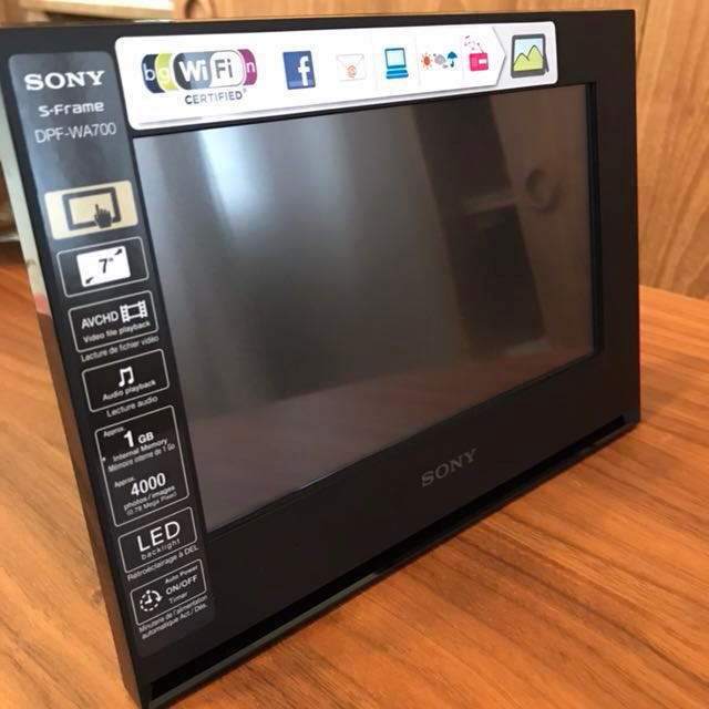 Sony S-Frame (Digital Photo Frame), Furniture & Home Living, Home Decor ...
