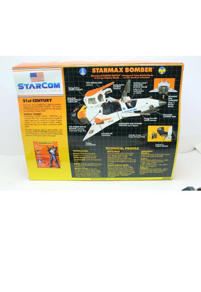 Starcom Starmax Bomber complete with box, Hobbies & Toys, Toys & Games ...