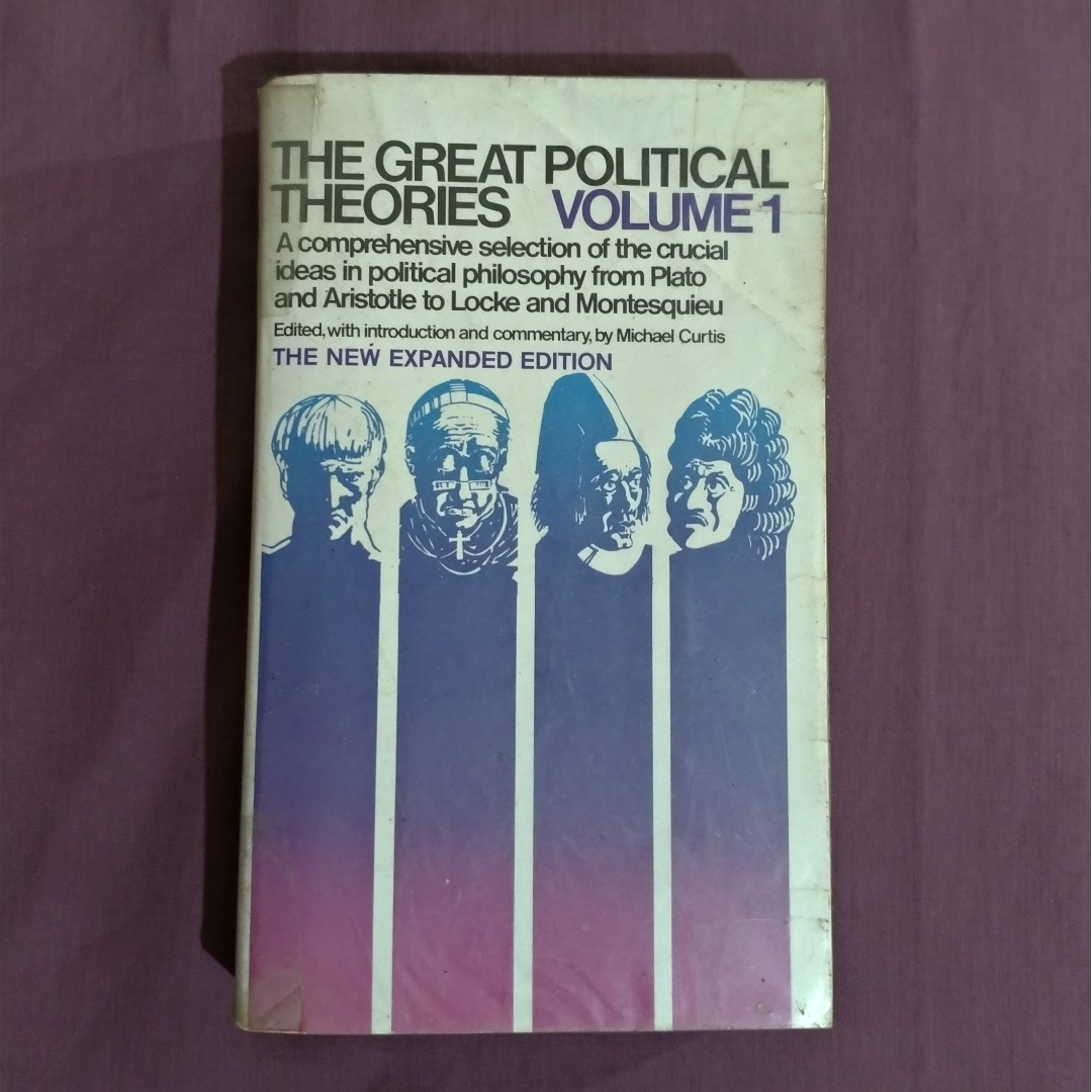The Great Political Theories Vol 1 by Michael Curtis, Hobbies & Toys ...