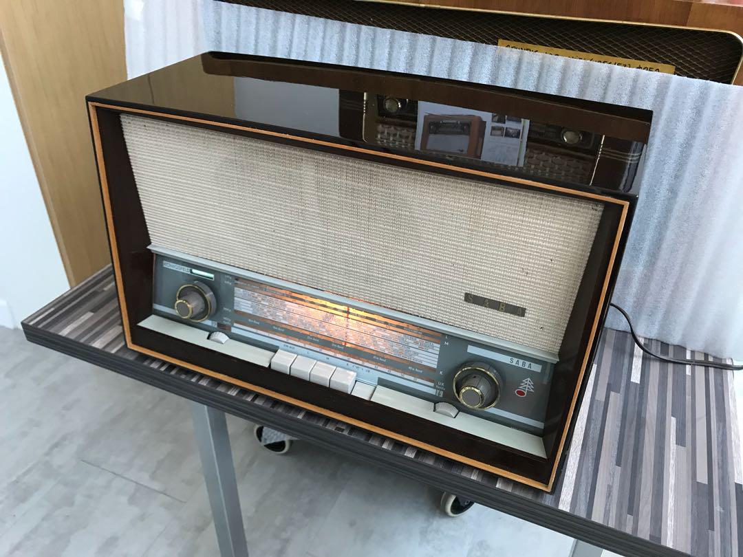 Vintage Saba Konigsfeld 14 tube radio, Hobbies & Toys, Memorabilia ...