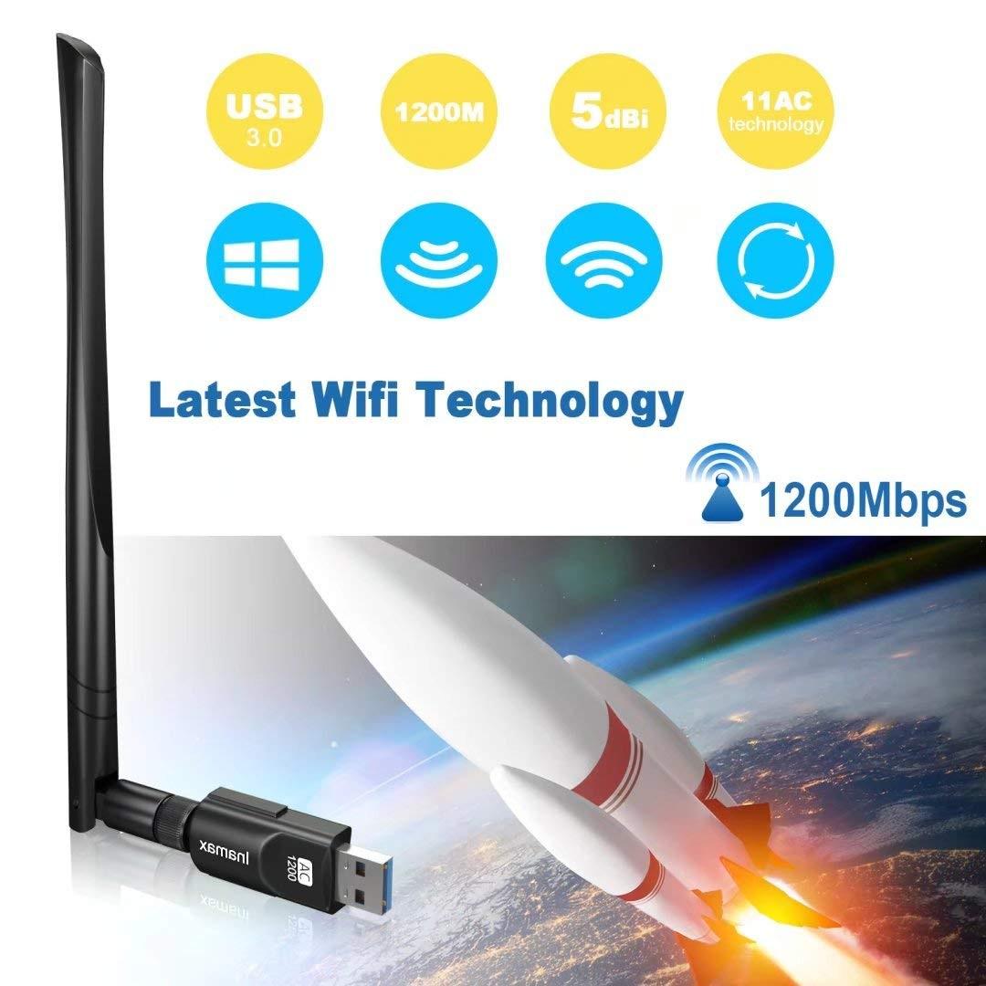 1500. Inamax USB Wifi Adapter 1200Mbps, Computers & Tech, Parts ...
