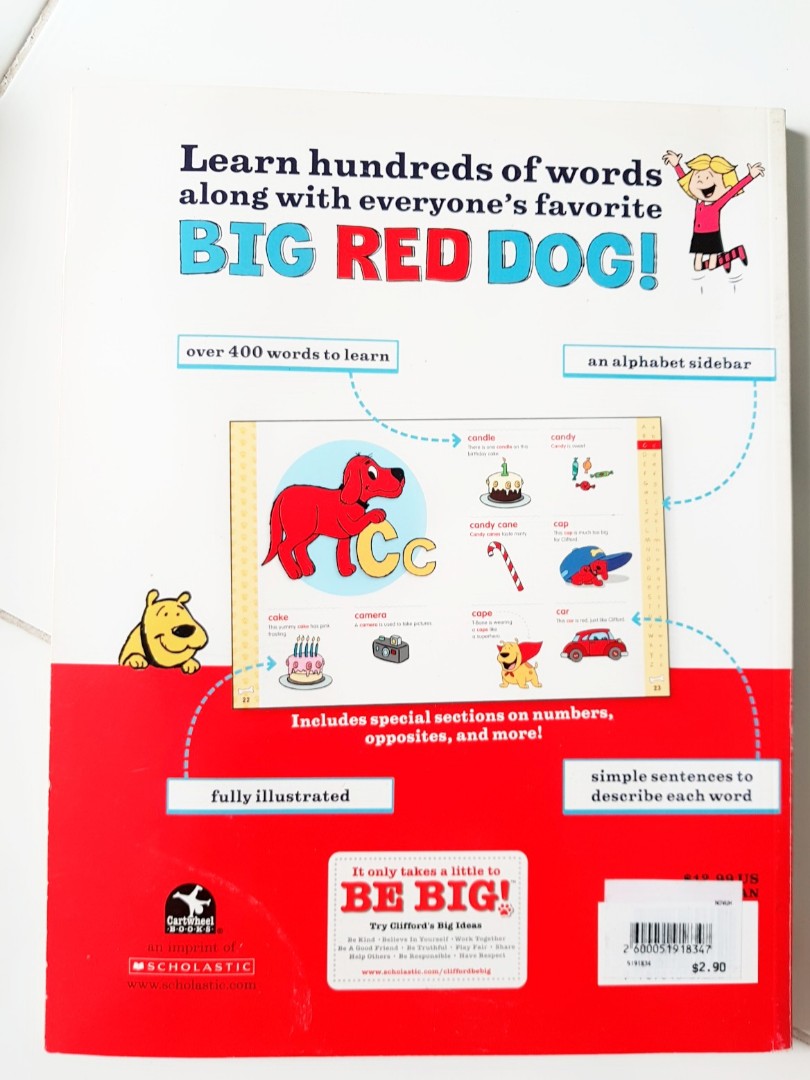 Clifford's BIG Dictionary, Hobbies & Toys, Books & Magazines, Children ...