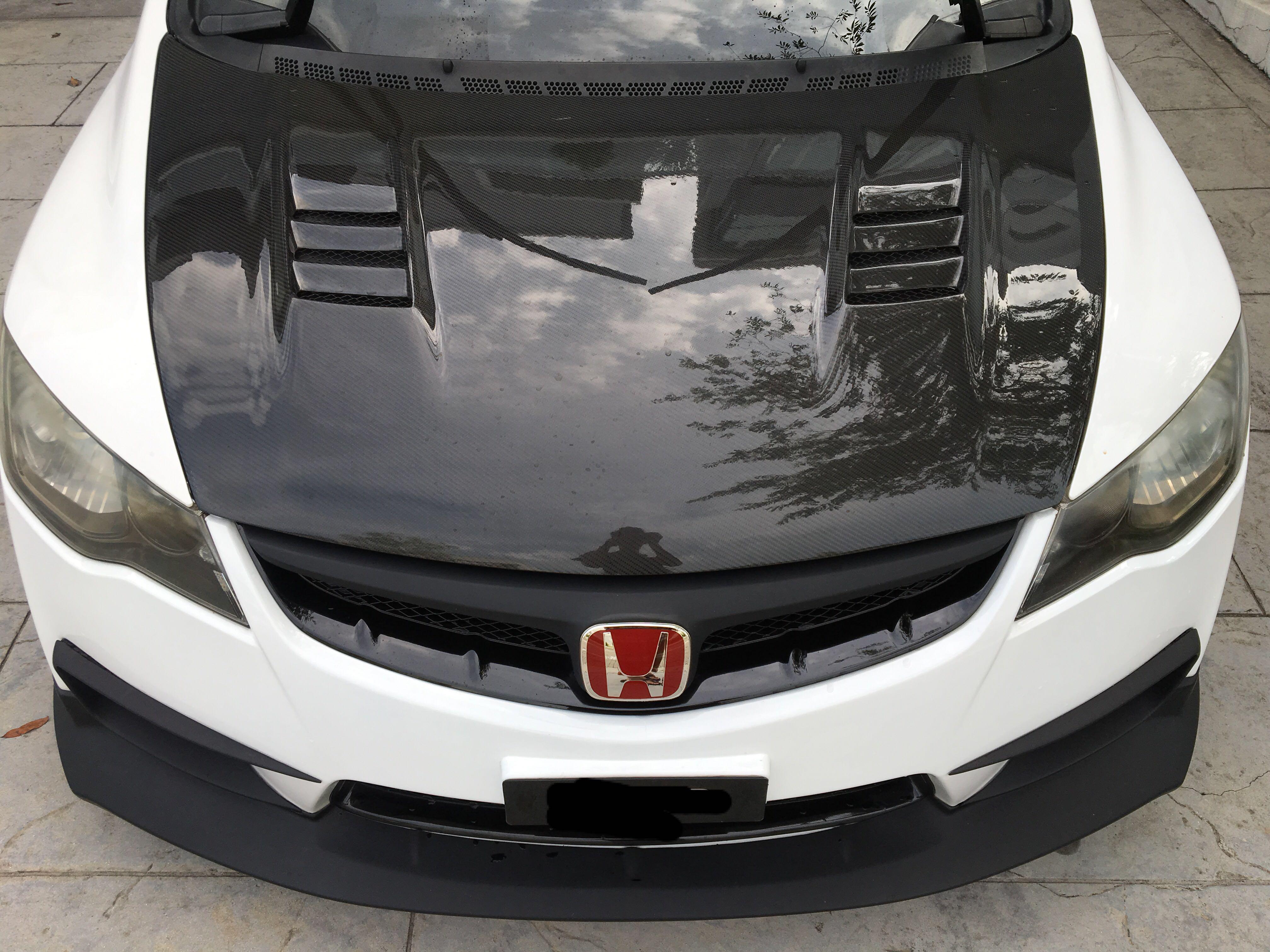 Feels Hood Civic FD, Auto Accessories on Carousell