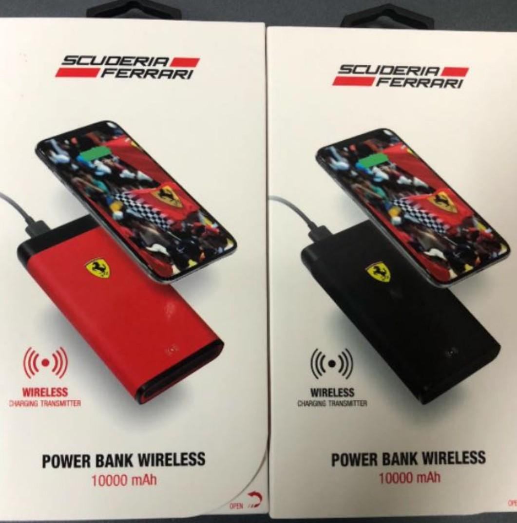 Ferrari Wireless Powerbank 10000mAh, Mobile Phones & Gadgets, Mobile ...