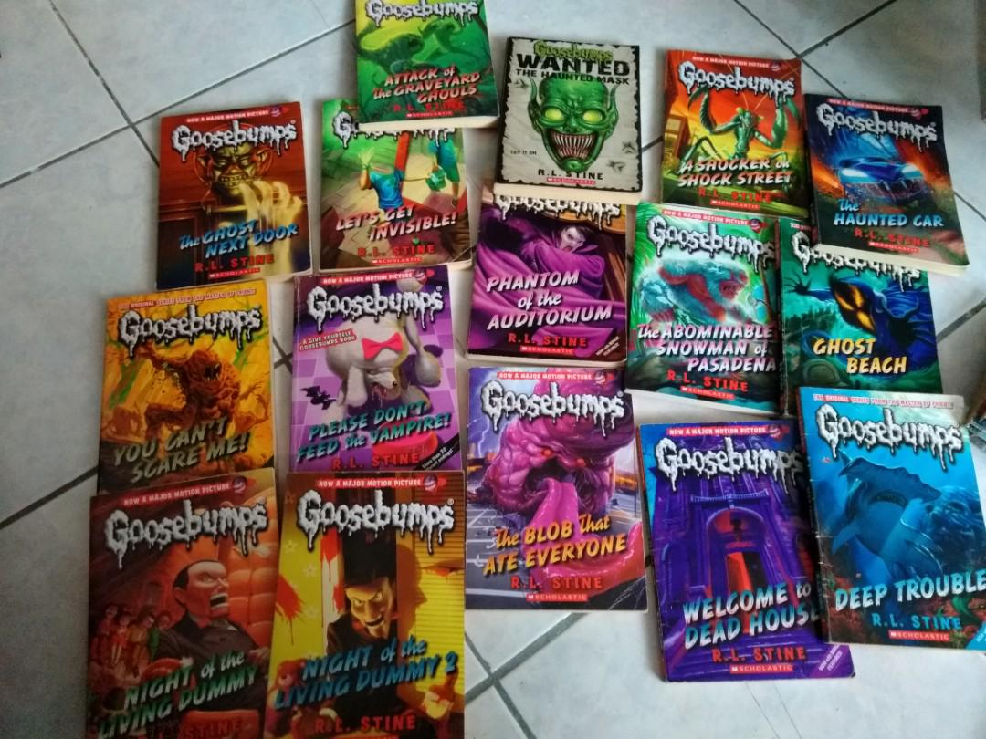 Goosebumps Collection, Hobbies & Toys, Books & Magazines, Children's ...