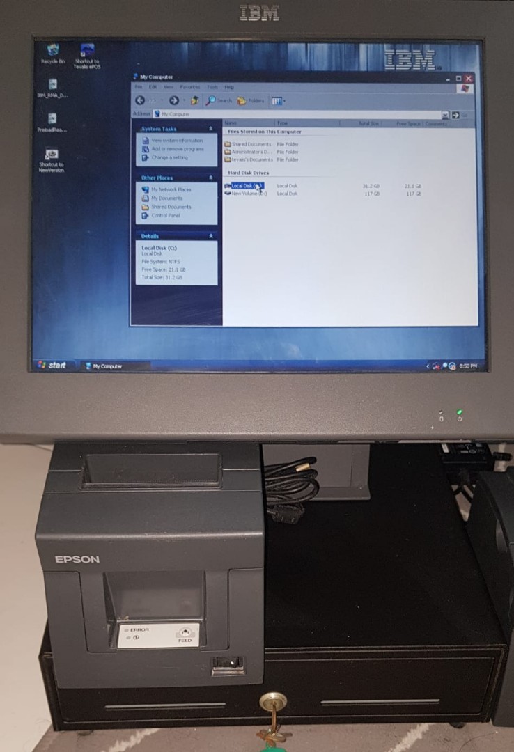 IMB POS system for sale, Computers & Tech, Parts & Accessories ...
