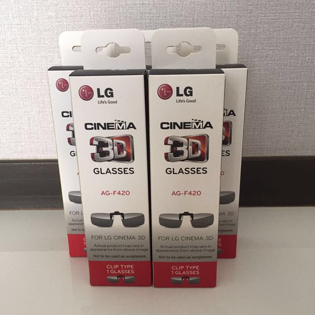 LG Cinema 3D Glasses, TV & Home Appliances, TV & Entertainment ...