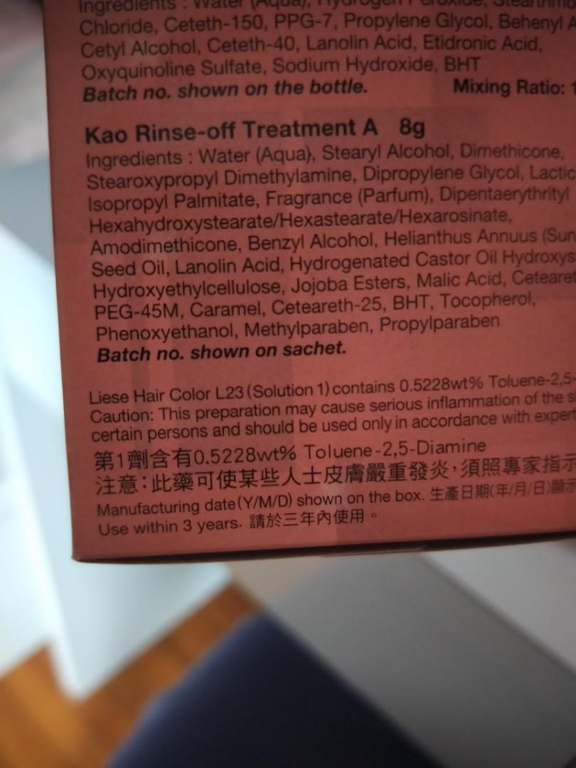 Liese Creamy Bubble Colour - Red Velvet, Beauty & Personal Care, Hair ...