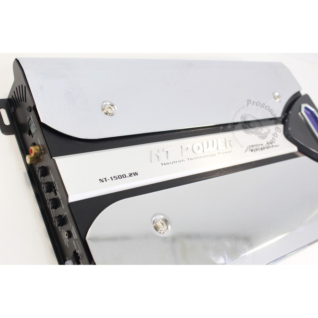 NT POWER (NT-1500.2W) 2 CHANNEL POWER AMPLIFIER 3800WATTS MAX, Auto ...