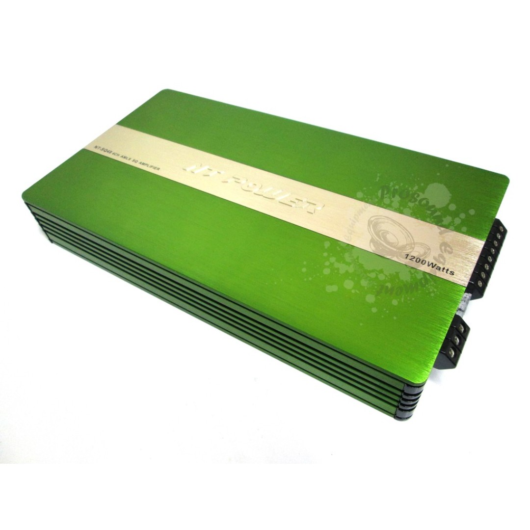 NT POWER (NT-SQ48) 4 CHANNEL AMLS SQ SERIES AMPLIFIER 1200WATTS MAX ...