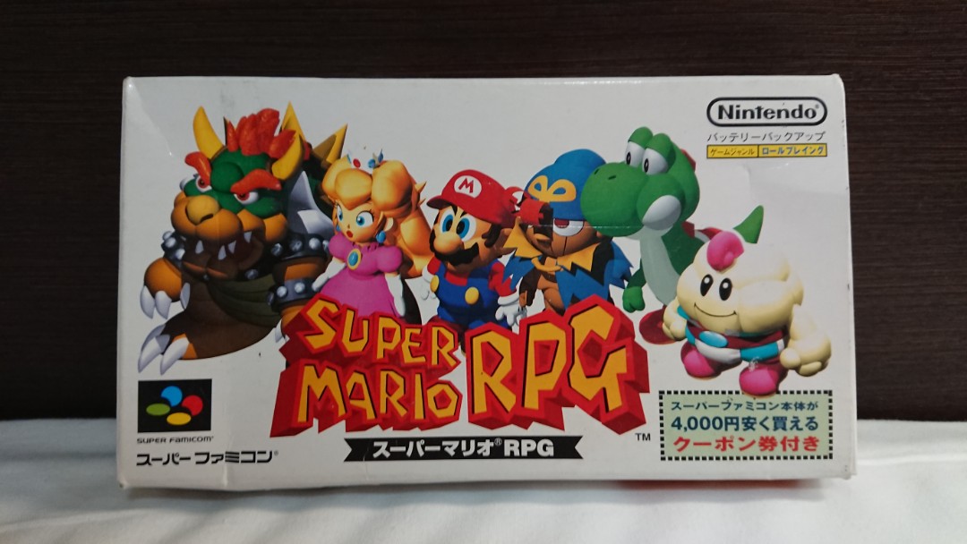 SFC Super Mario RPG 任天堂 超任Super Famicom Nintendo, 電子遊戲, 電子遊戲, Nintendo ...