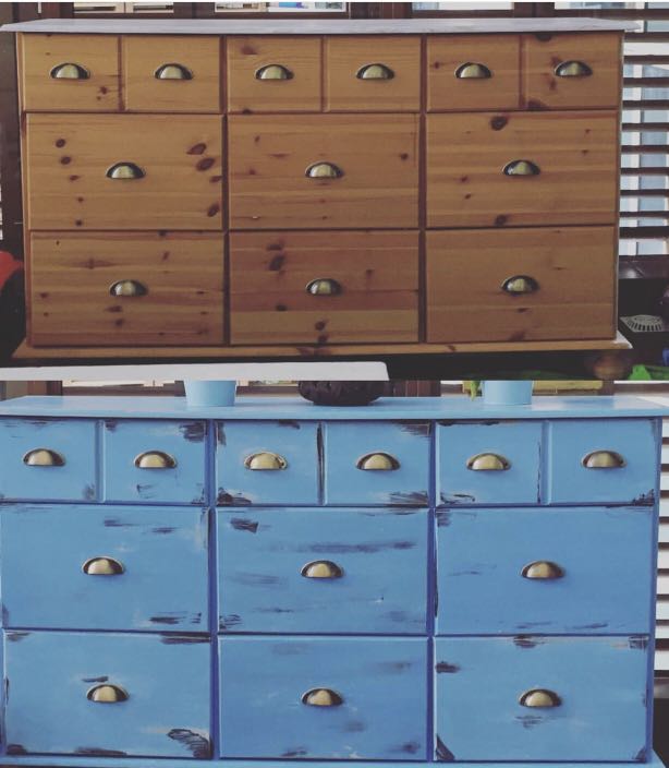 Side board caninet drawer, Furniture & Home Living, Furniture, Shelves ...