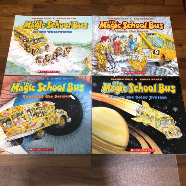 The Magic School Bus series 10 book set , Hobbies & Toys, Books ...