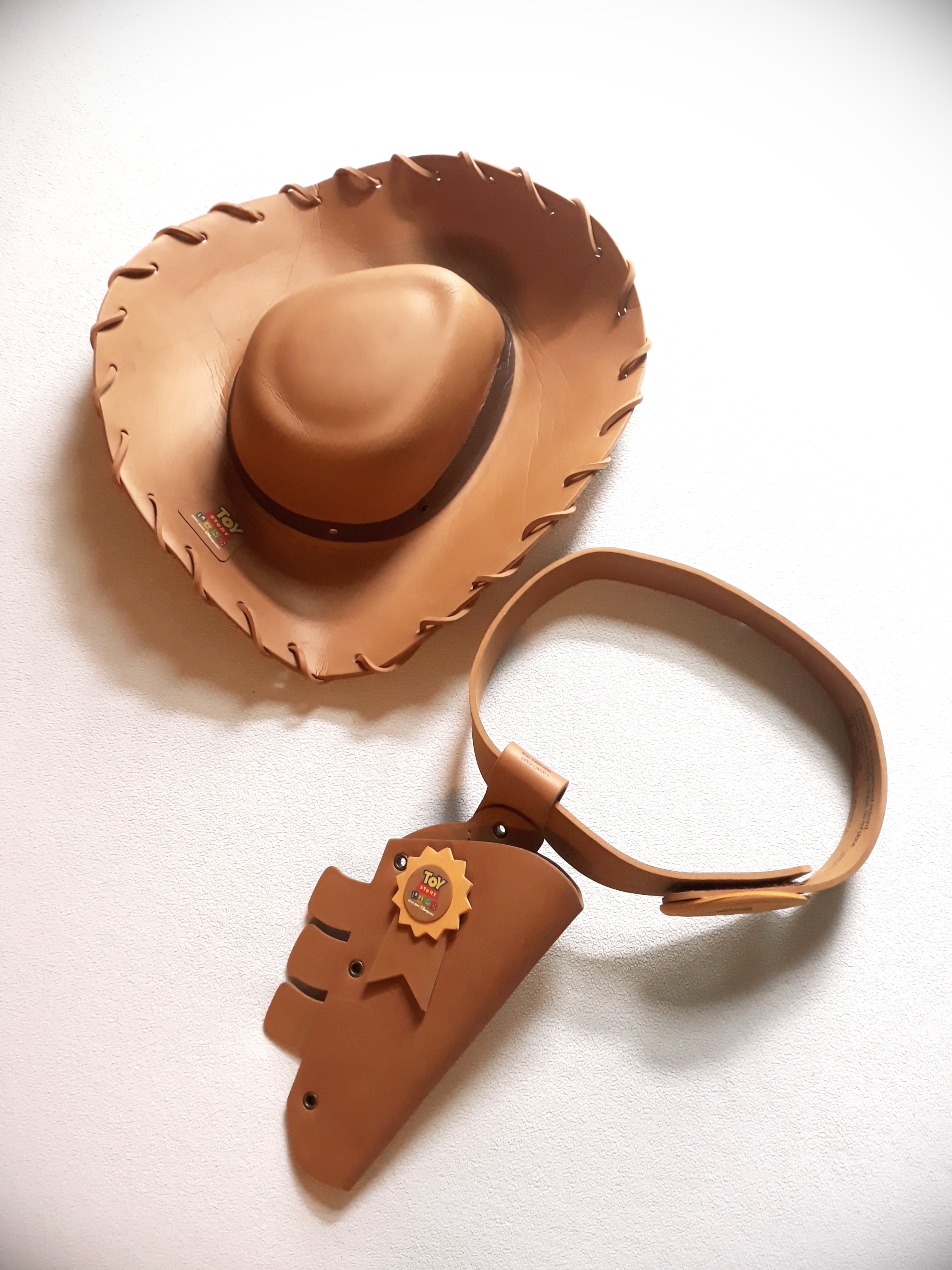 Toy Story Sheriff Woody Hat & Belt, Babies & Kids, Babies & Kids ...