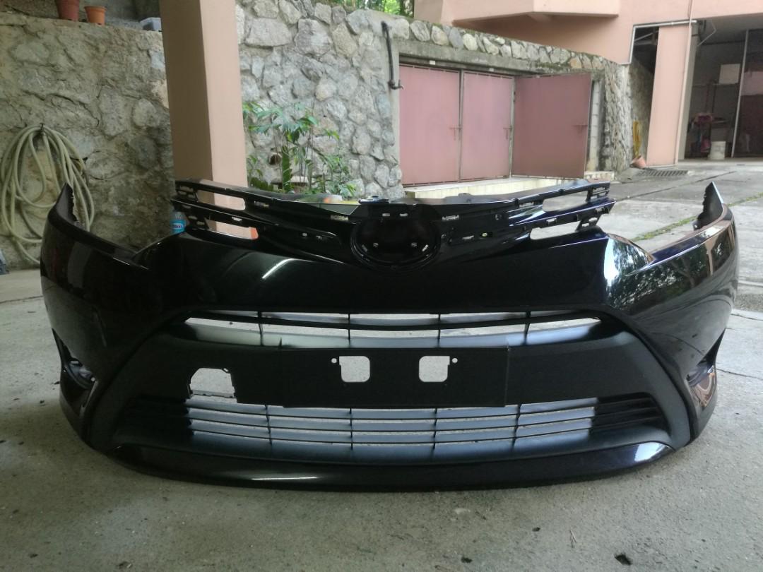 Toyota Vios Ncp150 2014-2018 Front bumper Black, Auto Accessories on ...