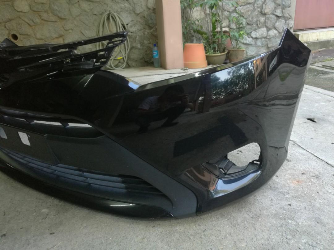Toyota Vios Ncp150 2014-2018 Front bumper Black, Auto Accessories on ...